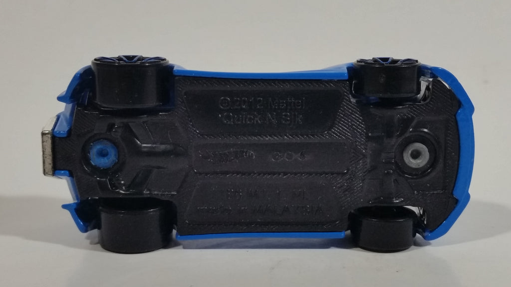 2014 Hot Wheels Speed Team Quick N' Sik Blue Die Cast Toy Car Vehicle ...
