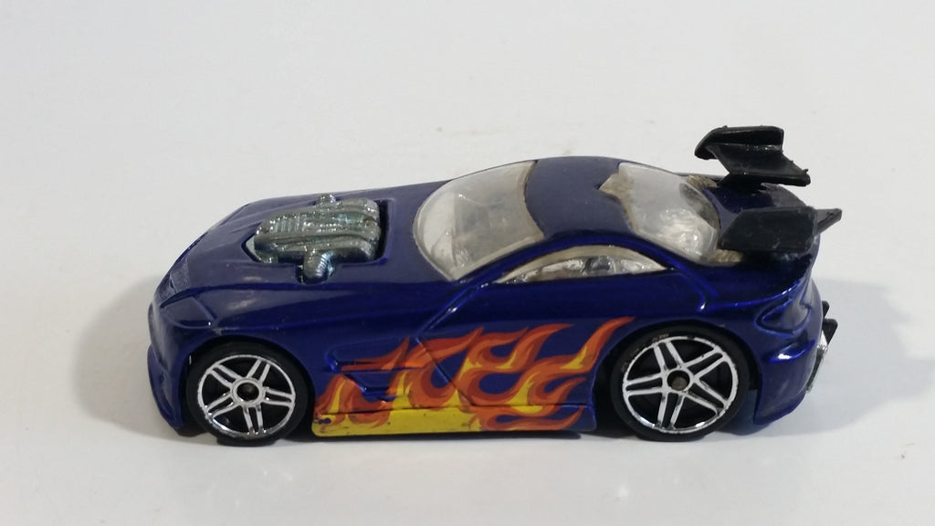 2006 Hot Wheels Tooned Mercy Breaker Dark Blue Die Cast Toy Car Vehicl ...