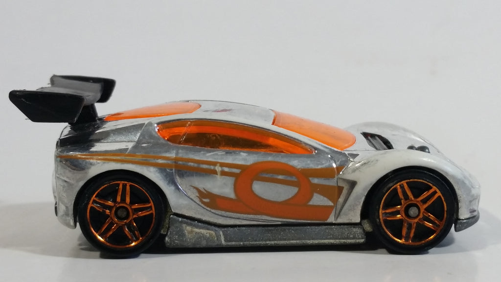 2008 Hot Wheels Trick Tracks Synkro Chrome Die Cast Toy Car Vehicle ...