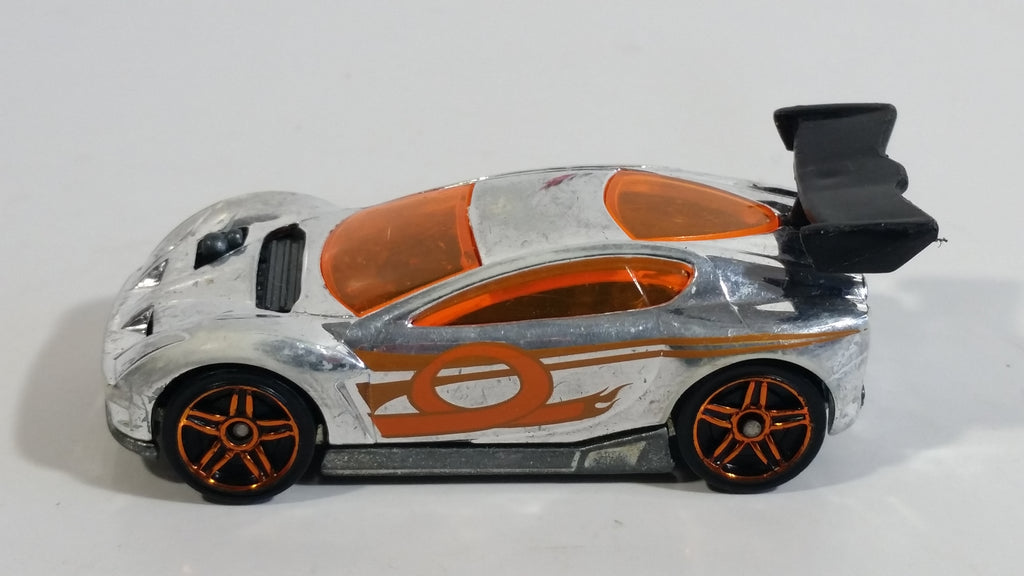 2008 Hot Wheels Trick Tracks Synkro Chrome Die Cast Toy Car Vehicle ...