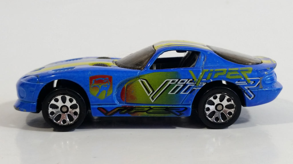 2001 Matchbox Dodge Viper GTS Blue Die Cast Toy Luxury Sports Car Vehi ...