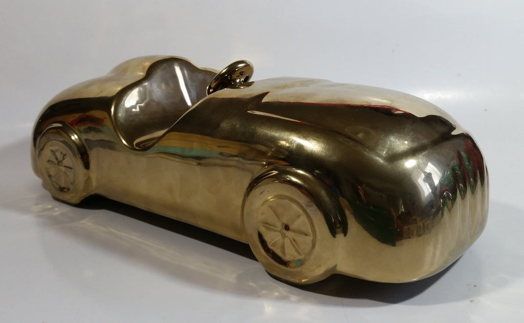 Gold Painted Car Automobile Ceramic Statue Ornament 12" Long – Treasure ...