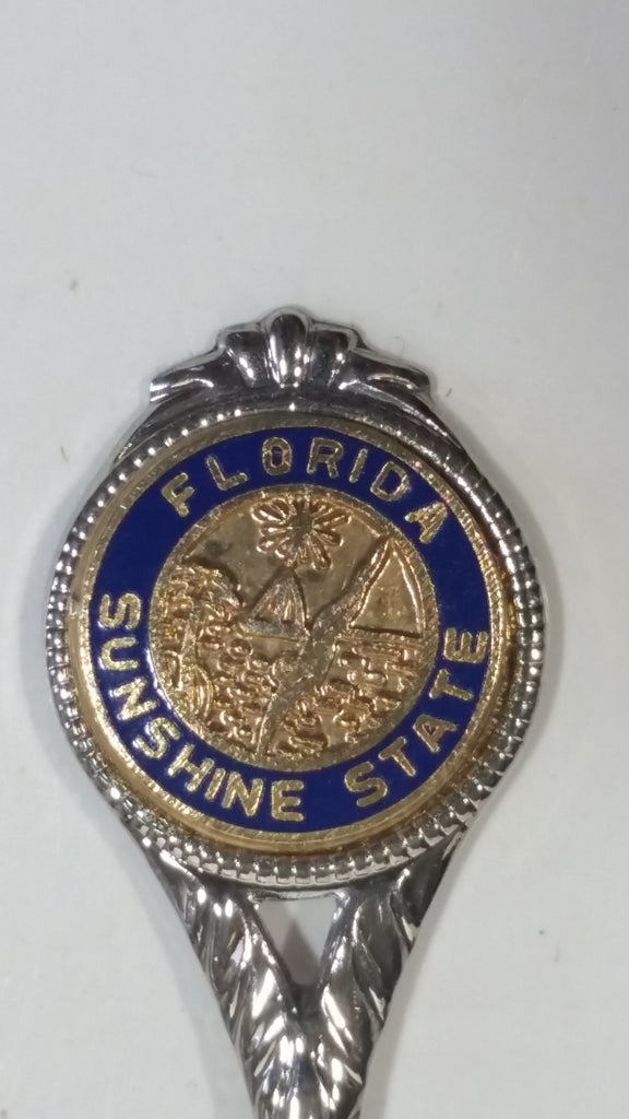 Florida Sunshine State Metal Spoon Souvenir Travel Collectible ...