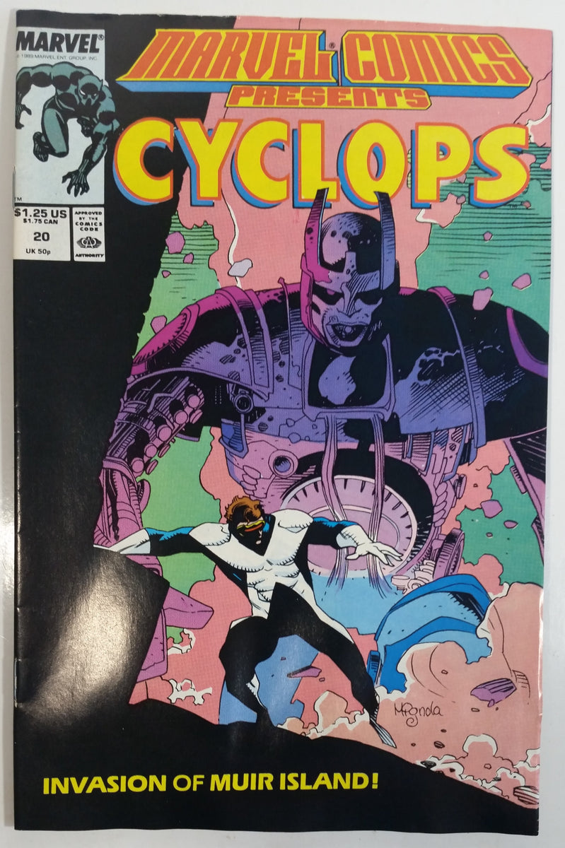 1989 May Marvel Comics Presents Cyclops #20 Comic Book – Treasure ...