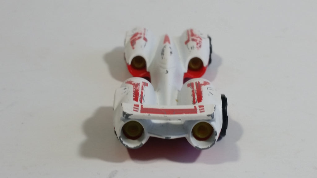 2015 Hot Wheels HW Space Team 4ward Speed Matte White Die Cast Toy Car ...