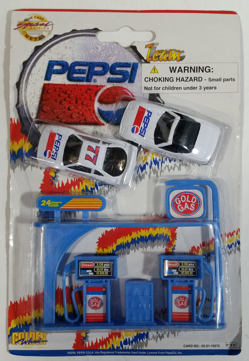 1990s Golden Wheel Special Edition Pepsi Team Racer #77 Die Cast Toy R ...