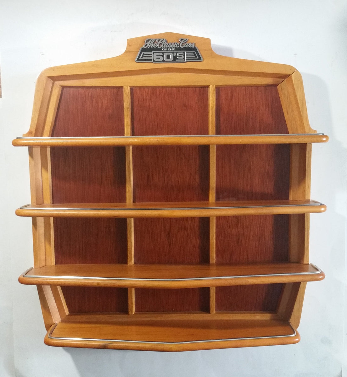 Vintage Franklin Mint 1/43 Scale The Classic Cars of The 60's Wooden W ...