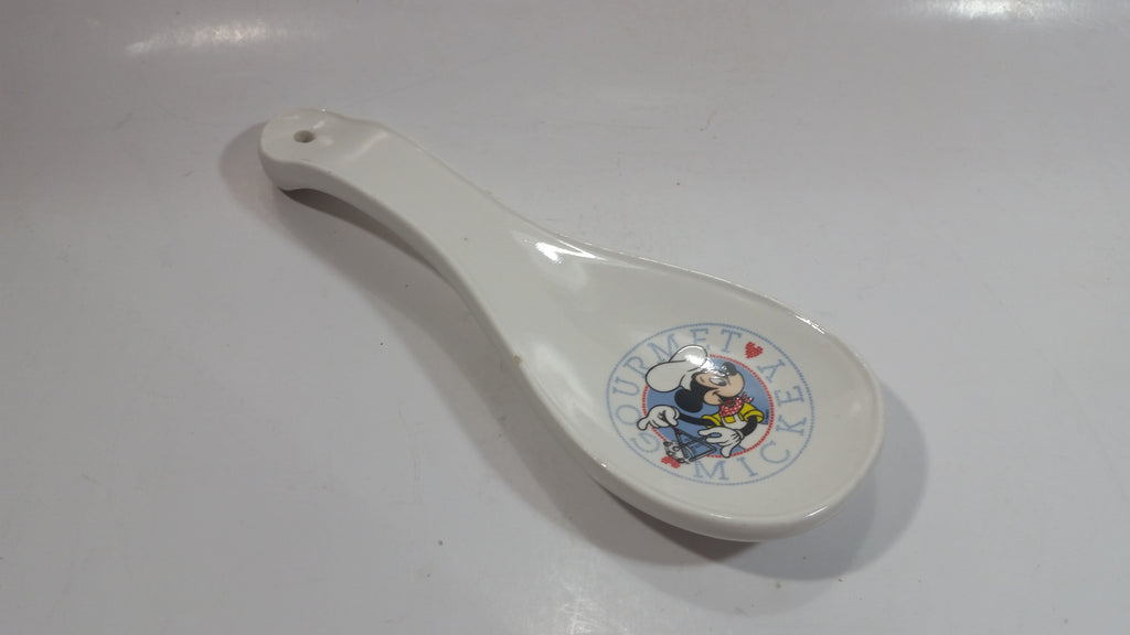 Vintage Treasure Craft Disney Gourmet Mickey Mouse Ceramic Spoon Rest ...