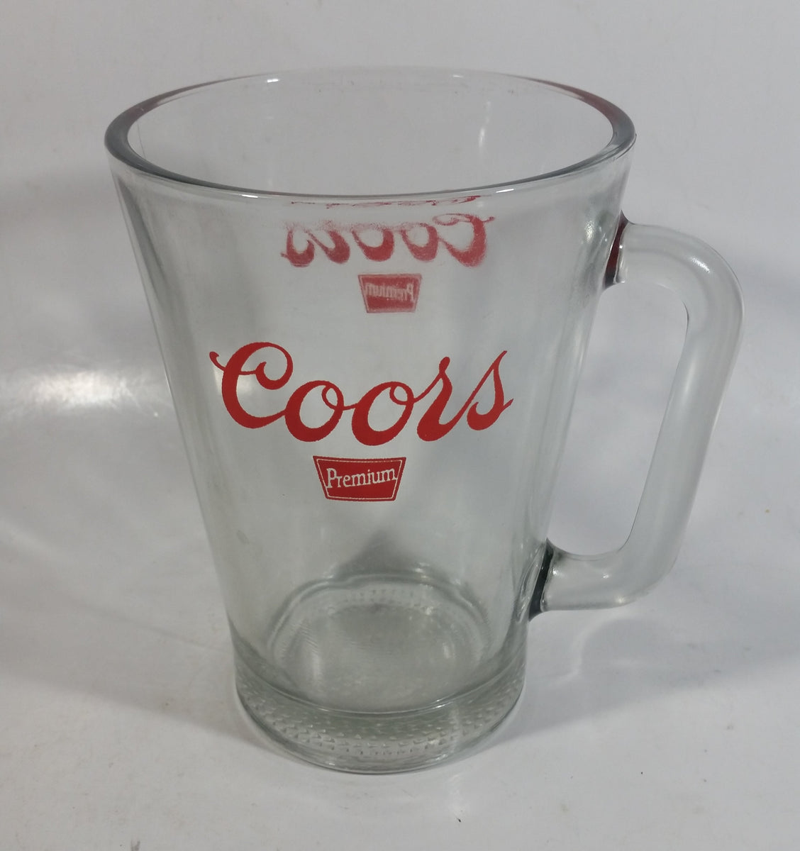 Vintage Coors Premium Beer Heavy Thick Glass 7" Tall Pitcher – Treasure ...