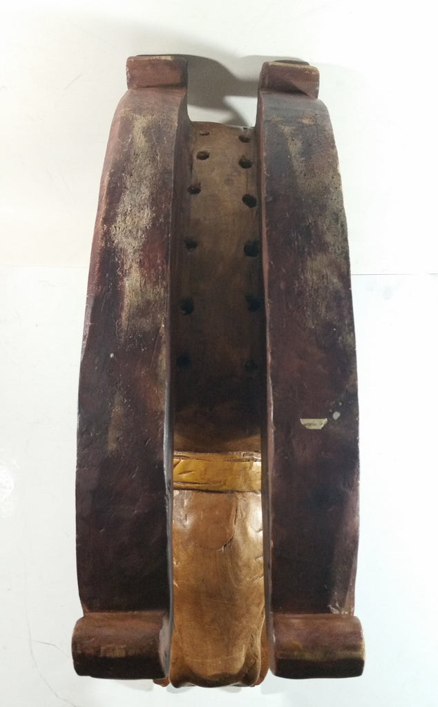 Vintage Super Rare Hand-carved Wooden Rocking Pig Made In Thailand ...