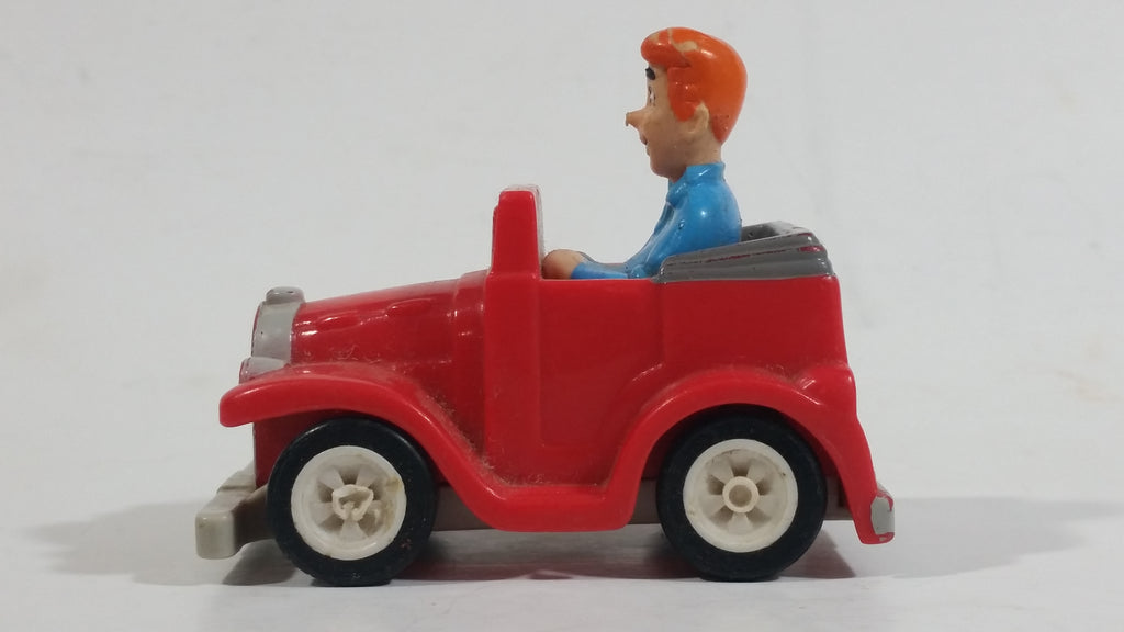 1991 Archie Comics Archie in Red Plastic Toy Car Vehicle Burger King K ...