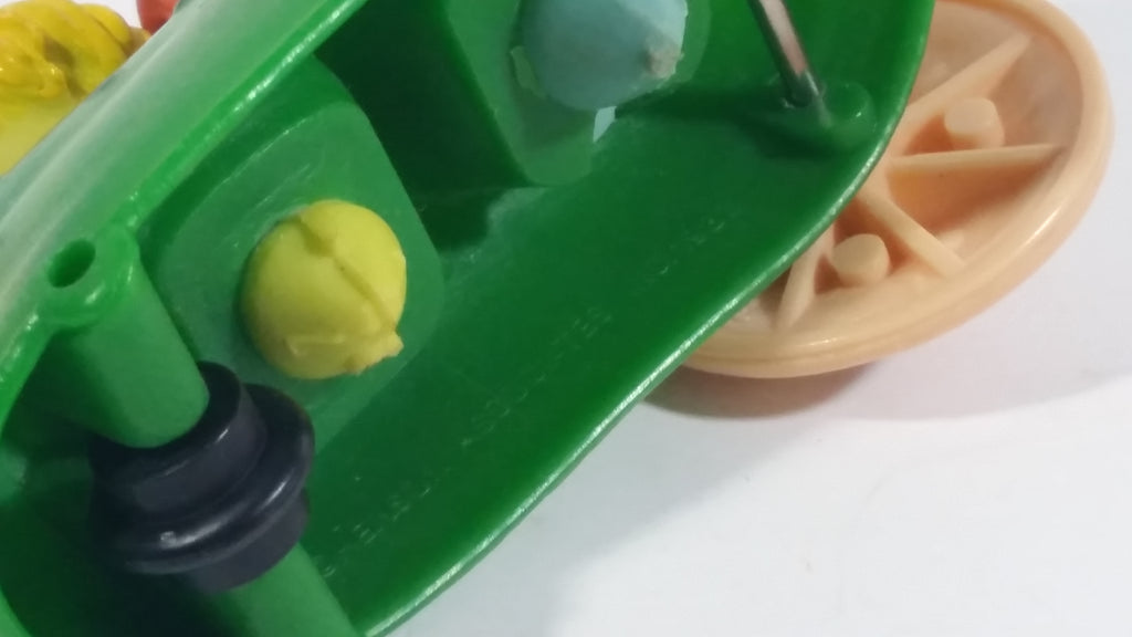 1987-1988 Green Fraggle Rock Wembley and Boober Cucumber Shaped Toy Ca ...