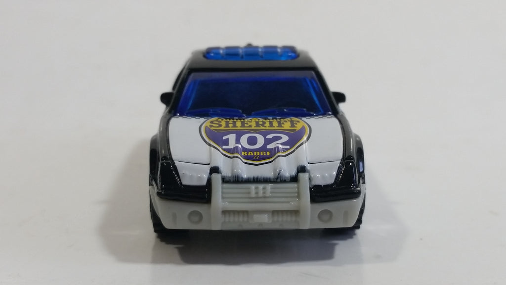 2003 Matchbox Special Edition Police Car Sheriff 102 Black and White D ...