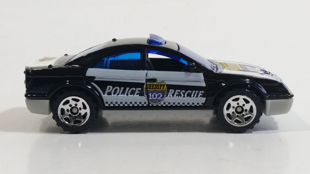 2003 Matchbox Special Edition Police Car Sheriff 102 Black and White D ...