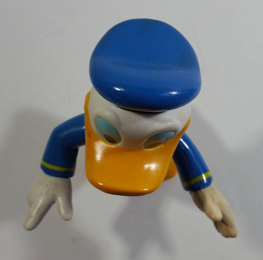 Disney Donald Duck Cartoon Character Hard Rubber Articulated 6 1/2" Ta ...