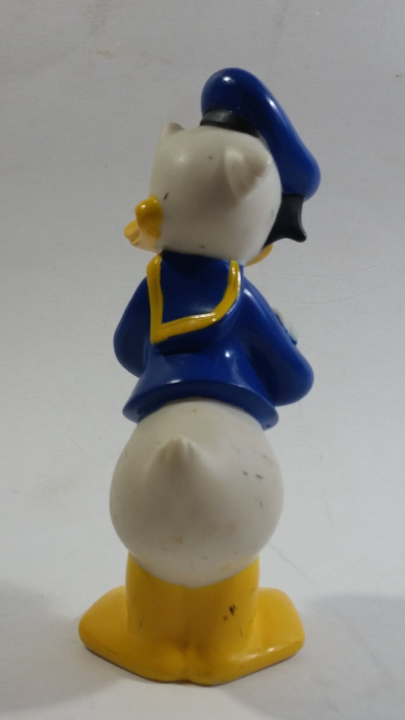 Disney Donald Duck Cartoon Character Hard Rubber 5 1/2" Tall Figure ...