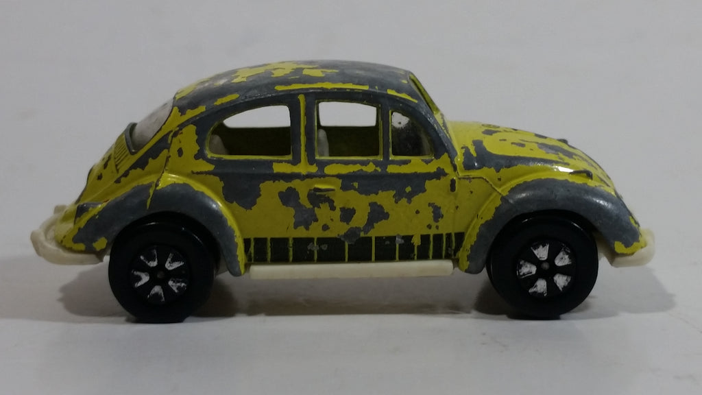 Vintage PlayArt Volkswagen Beetle Yellow Die Cast Toy Car Vehicle - Ma ...