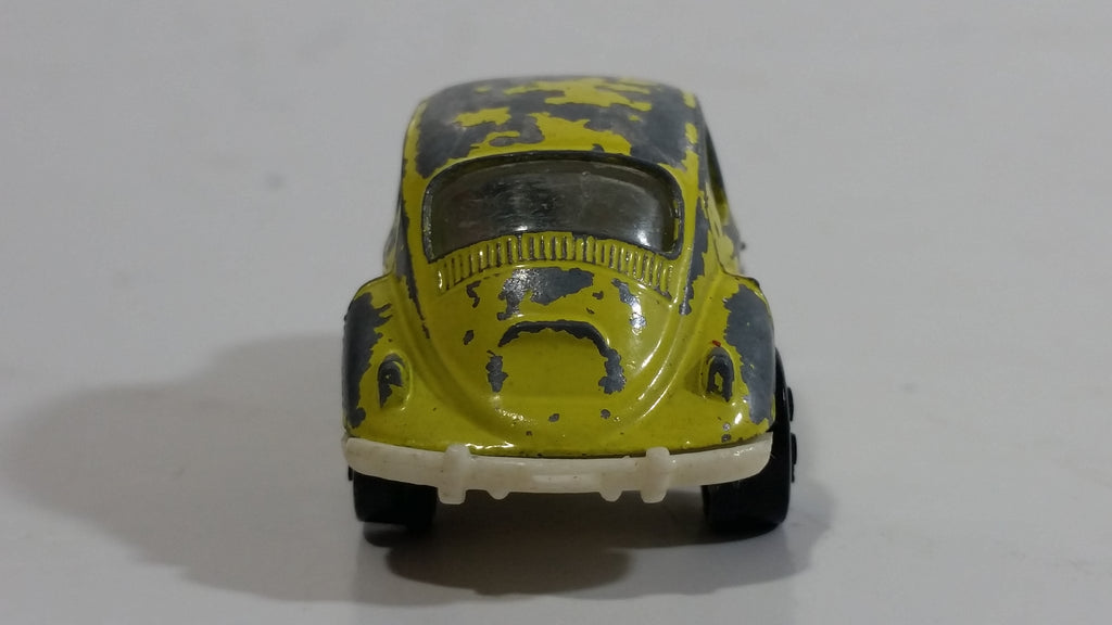 Vintage PlayArt Volkswagen Beetle Yellow Die Cast Toy Car Vehicle - Ma ...
