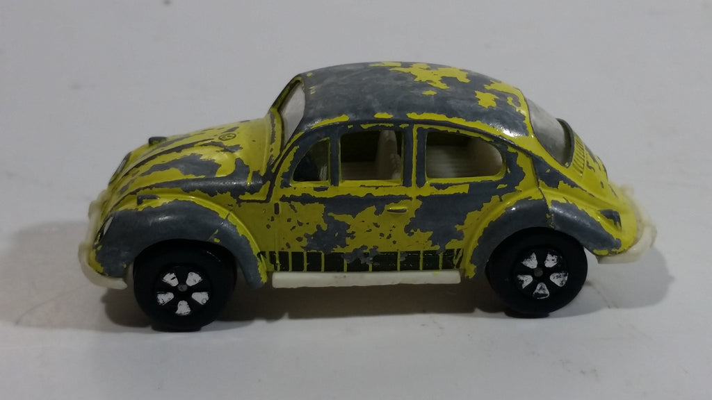Vintage PlayArt Volkswagen Beetle Yellow Die Cast Toy Car Vehicle - Ma ...