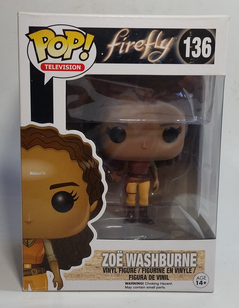 2014 Funko Pop! Television Firefly #136 Zoe Washburne Toy Collectible ...