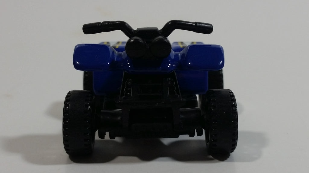 2007 Matchbox 4 Wheels Quad Royal Blue Die Cast Toy ATV All Terrain Ve ...