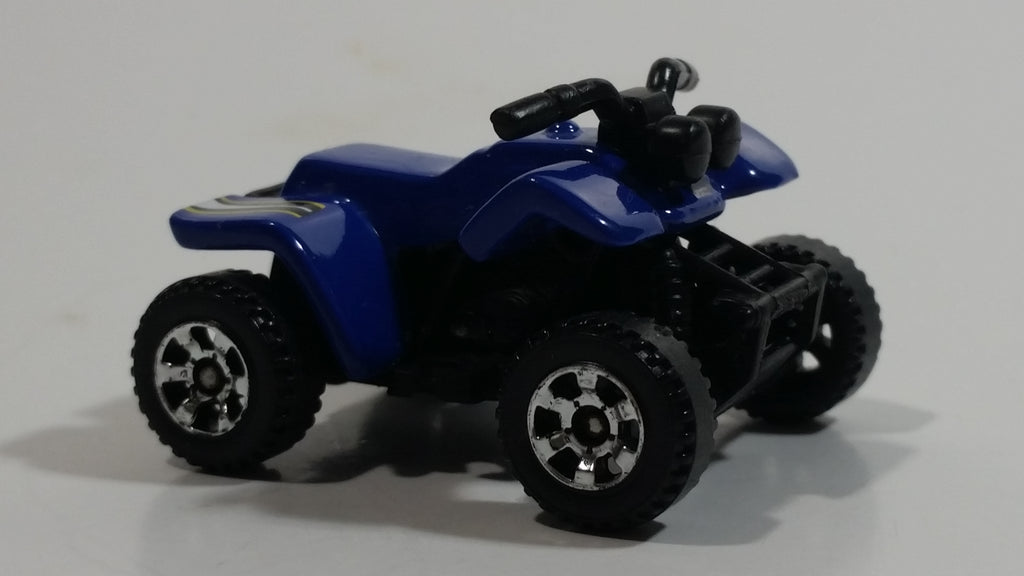 2007 Matchbox 4 Wheels Quad Royal Blue Die Cast Toy ATV All Terrain Ve ...