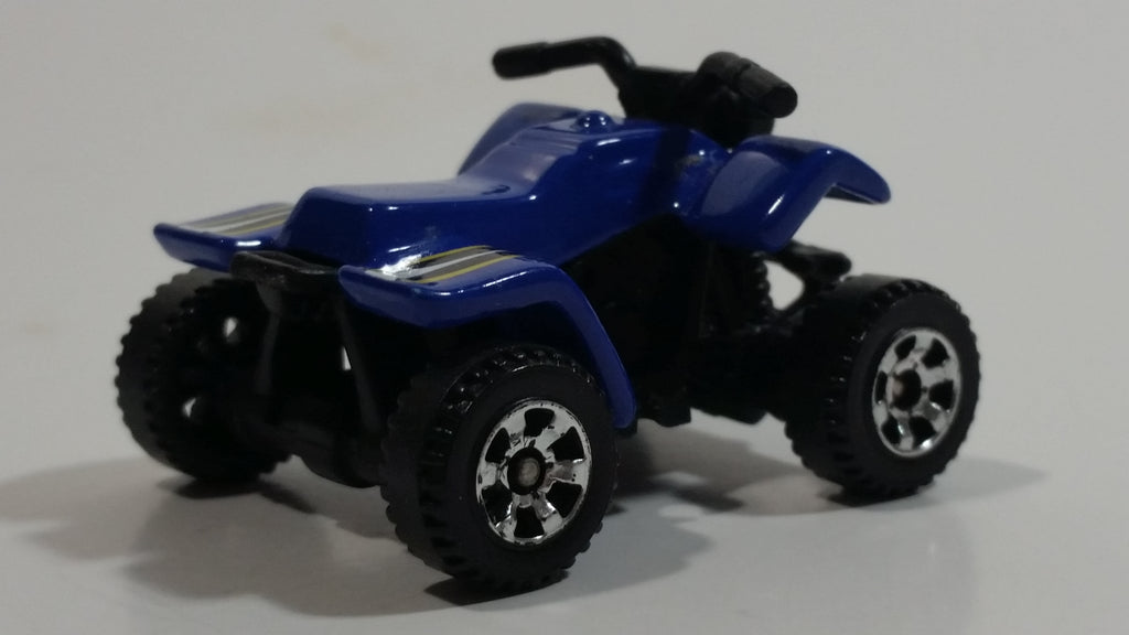 2007 Matchbox 4 Wheels Quad Royal Blue Die Cast Toy ATV All Terrain Ve ...