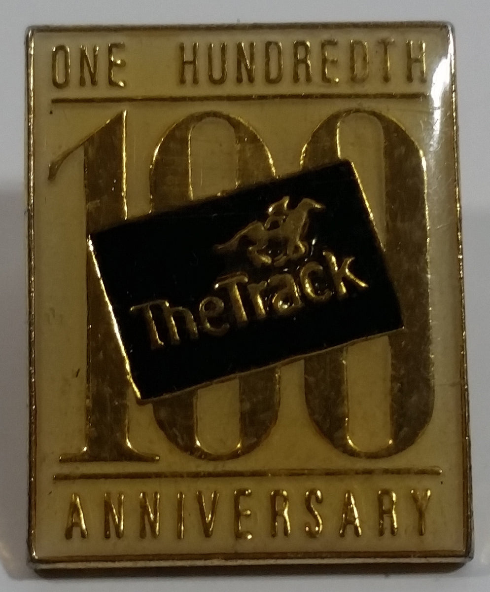 The Track 100th Anniversary Enamel Metal Lapel Pin – Treasure Valley ...