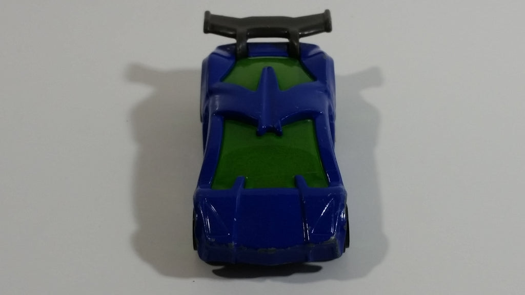 2012 McDonald's Hot Wheels Impavido 1 Blue 6/8 Die Cast Toy Car Vehicl ...