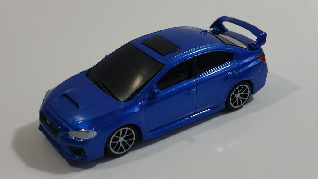 Official Subaru WRX STI Blue 1/64 Scale Die Cast Toy Car Vehicle ...