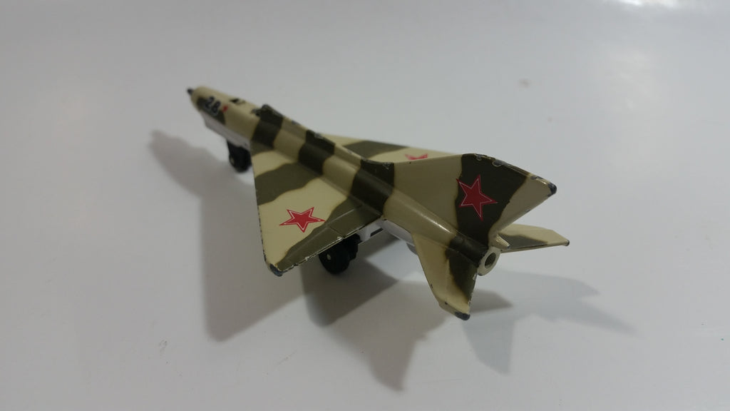Vintage 1973 Matchbox Sky Busters Mig 21 Camouflage #28 Die Cast Toy A ...