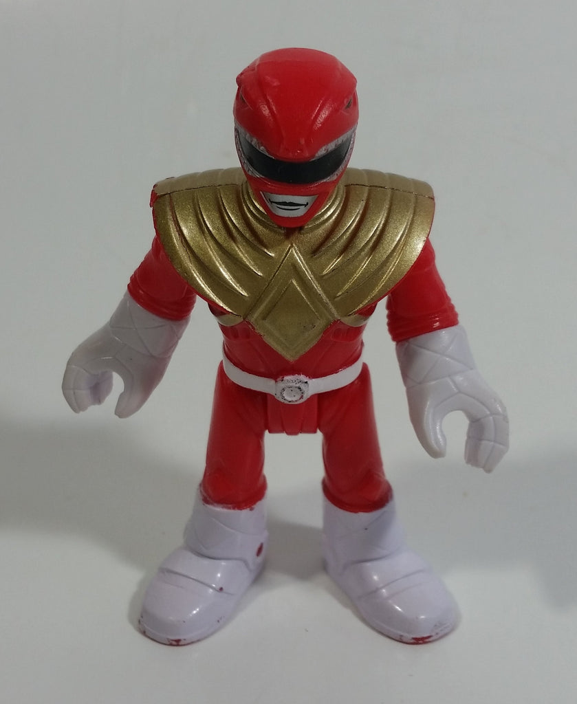 SCG Power Rangers Red Character with Armor Plastic Toy 3" Tall Action ...