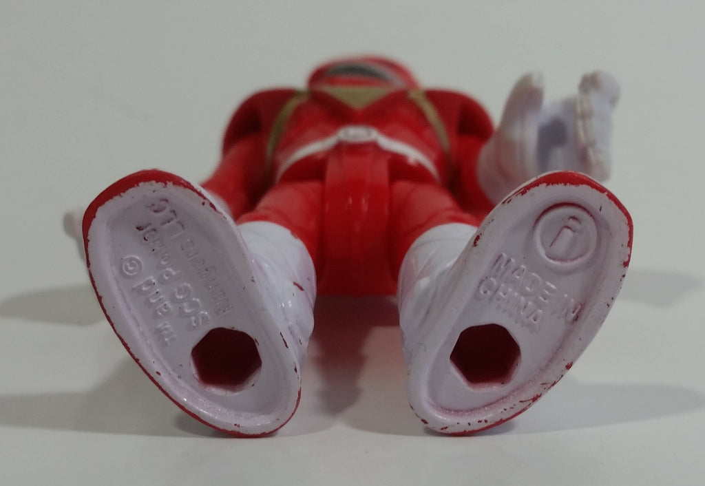 SCG Power Rangers Red Character with Armor Plastic Toy 3" Tall Action ...