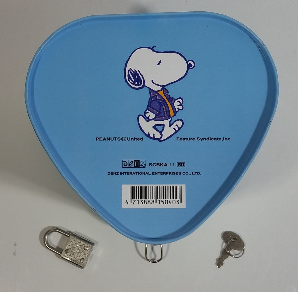 Peanuts United Feature Syndicates Snoopy Light Blue Heart Shaped Coin ...