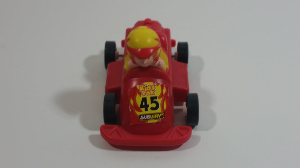 Subway Kid's Pak #45 Red and Yellow Go Cart Plastic Pullback Friction ...