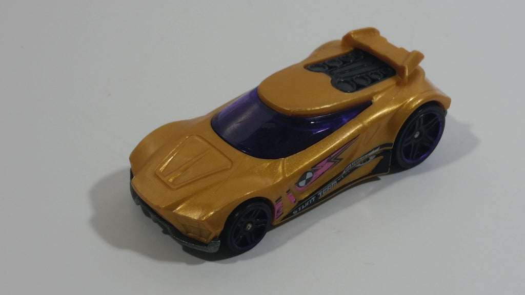 2018 Hot Wheels Mystery Models Chicane Gold Die Cast Toy Race Car Vehi ...