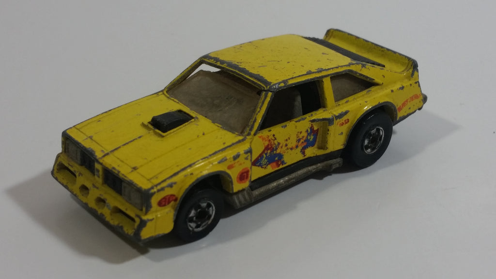 1982 Hot Wheels Flat Out 442 Yellow Die Cast Toy Muscle Car Vehicle GH ...