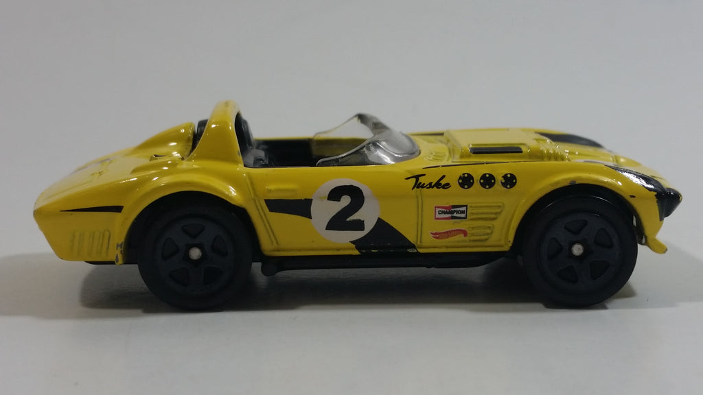 2019 Hot Wheels HW Roadsters Corvette Grand Sport Roadster Yellow Die ...