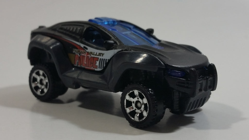 2015 Matchbox MBX Heroic Rescue / Power Grabs Crime Crusher 4x4 Black ...