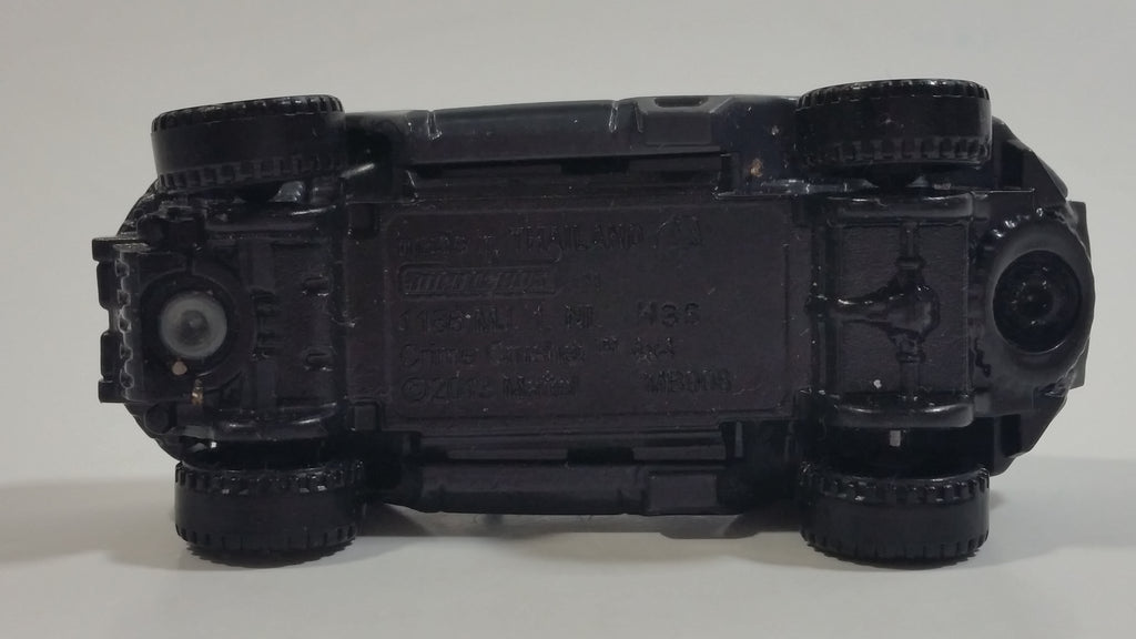 2015 Matchbox MBX Heroic Rescue / Power Grabs Crime Crusher 4x4 Black ...