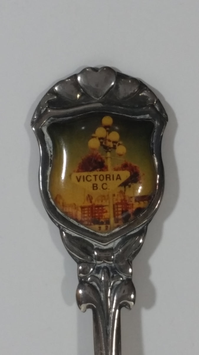 Victoria, B.C. Canada Silver Plated Steel Metal Spoon Souvenir Travel ...