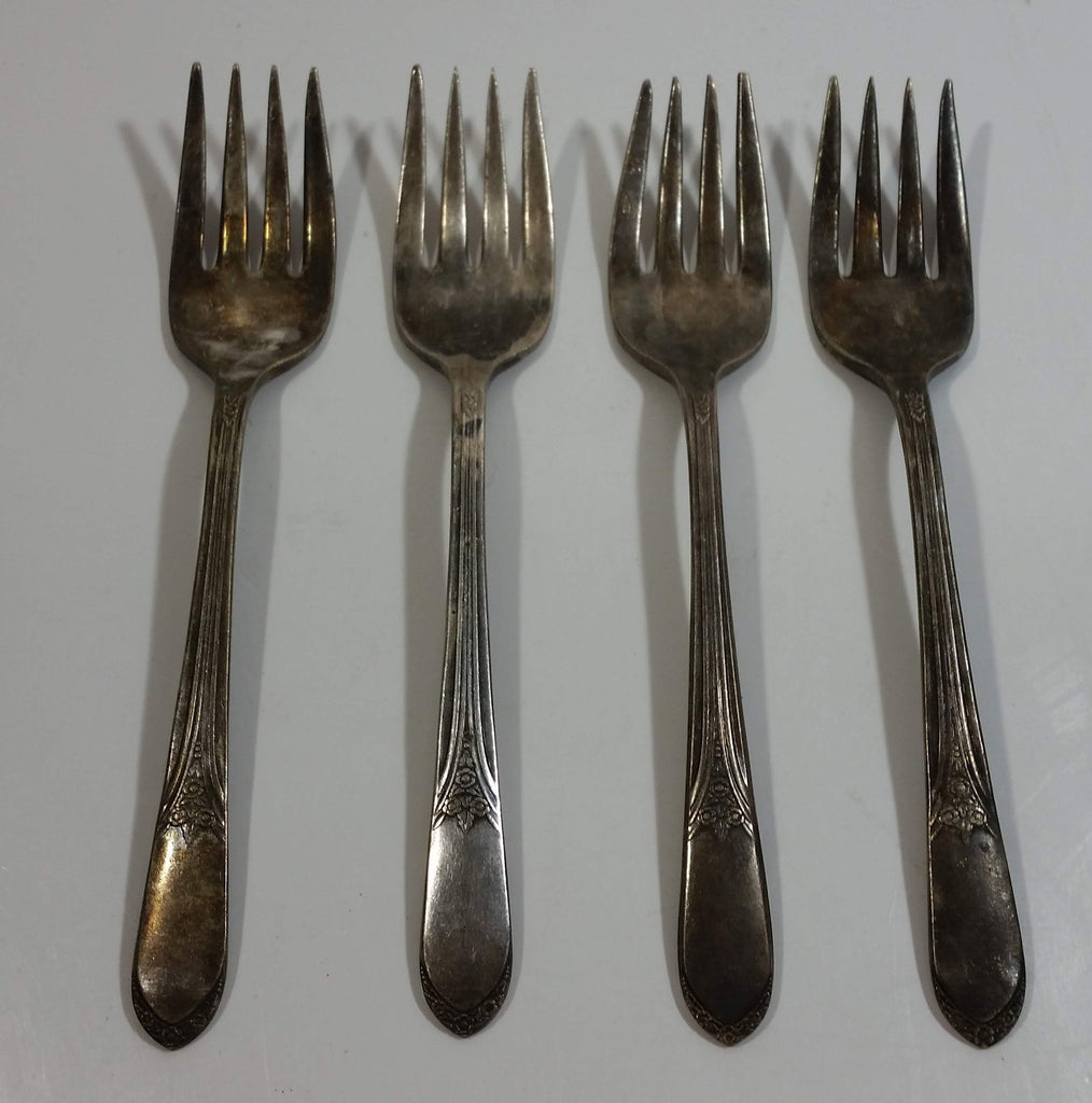 Antique WM Rogers IS Silver Plated Forks Set of 4 – Treasure Valley ...
