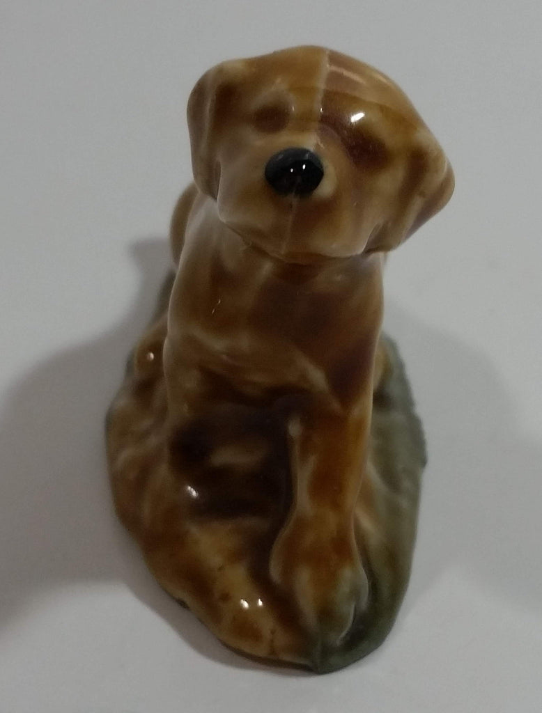 Vintage Wade England Red Rose Tea Labrador Retriever Puppy Dog Miniatu ...