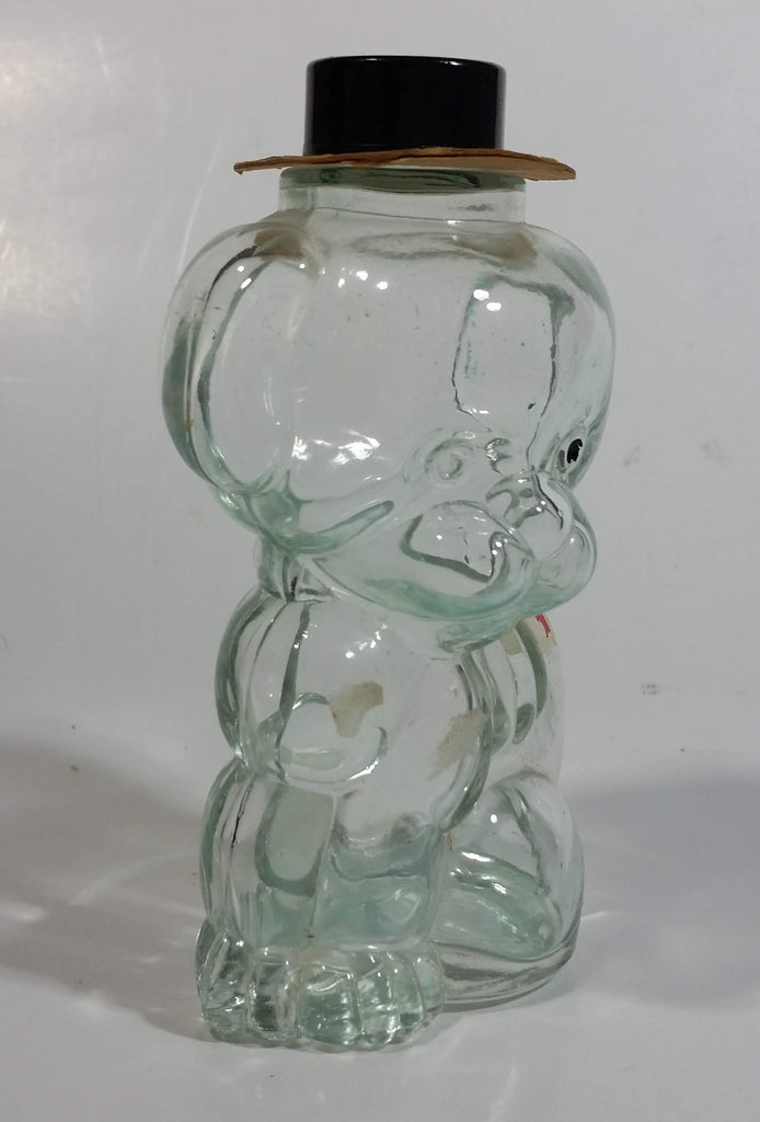 Lanolin Skin Lotion Dog Shaped Clear Glass Bottle - Devonshire - Toron ...
