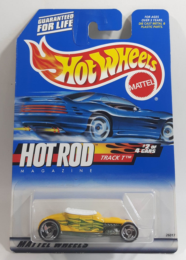 2000 Hot Wheels Hot Rod Magazine Track T "Wayne's Body Shop" Yellow Di ...