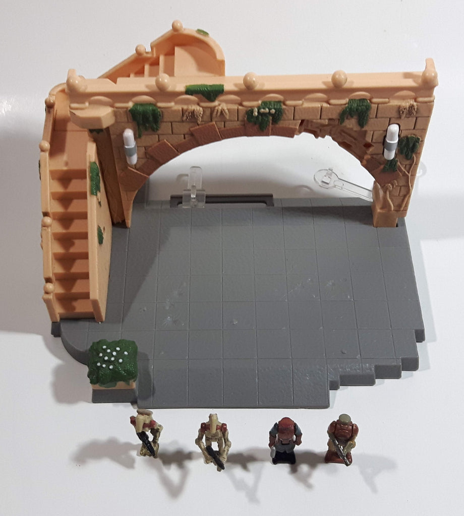 1998 LFL Galoob GTI Star Wars Action Fleet Gian Speeder and Theed Pala ...