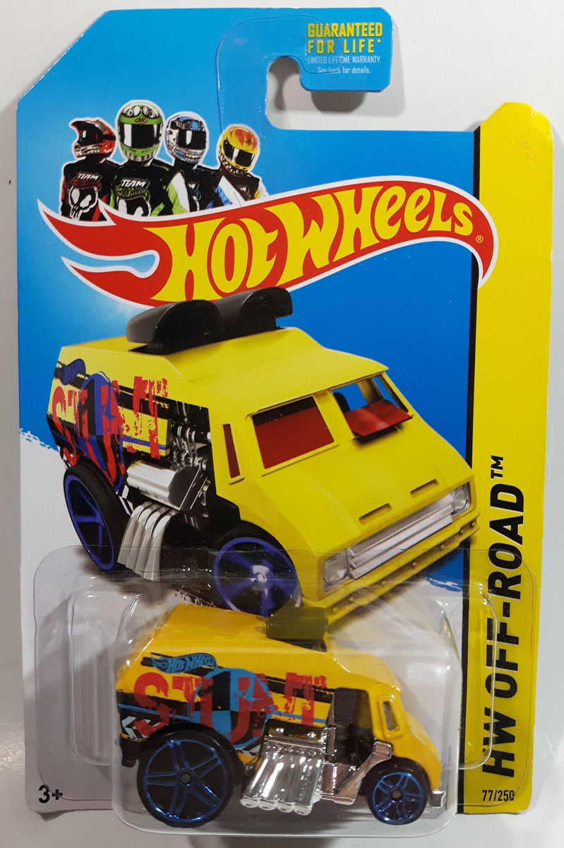 2013 Hot Wheels HW Off-Road Cool-One Van Yellow Die Cast Toy Car Vehic ...