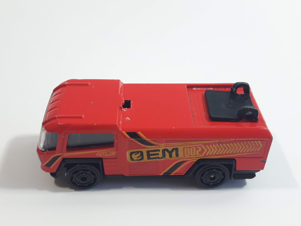 2013 Fast Lane EA-002 EM 002 Fire Truck Red Die Cast Toy Car Vehicle ...