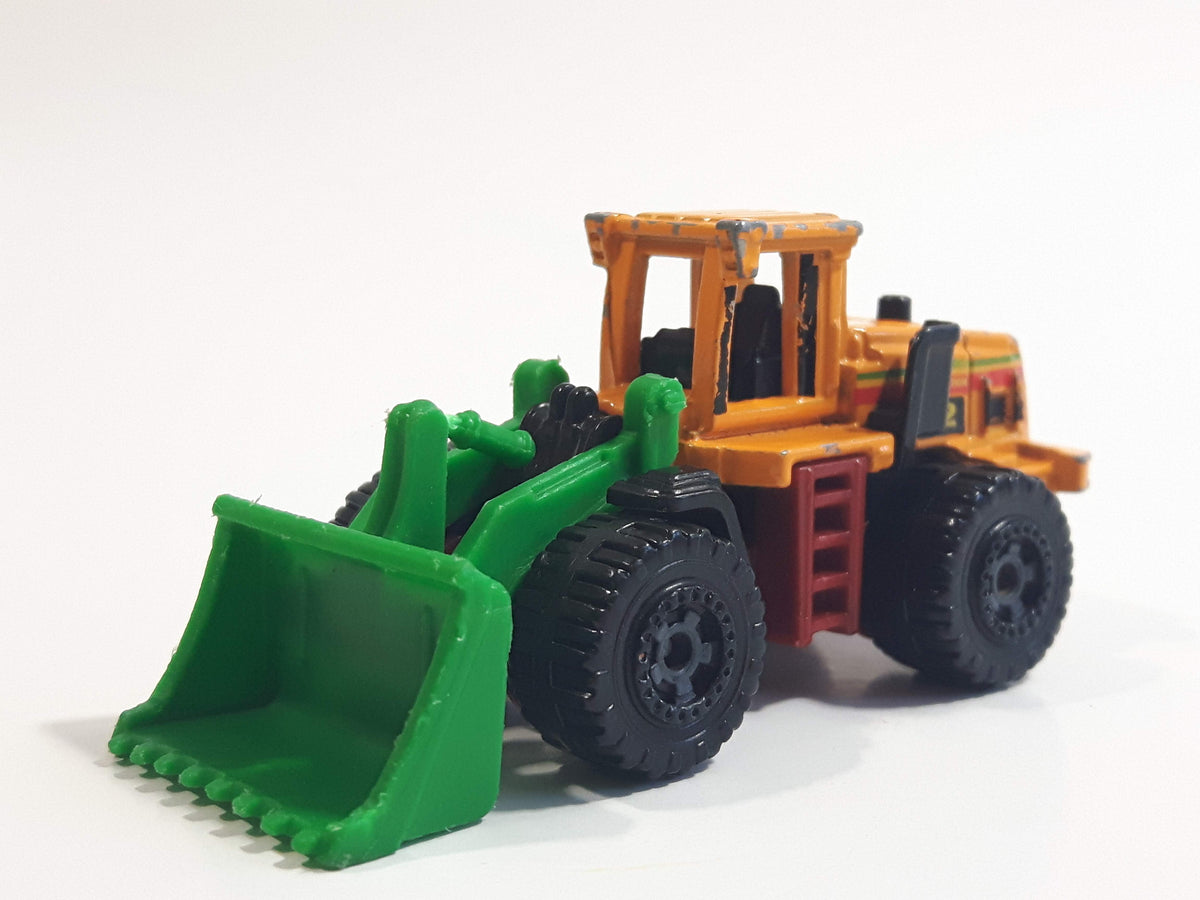 2012 Matchbox MBX Island Quarry King Dark Yellow Front End Loader Die ...