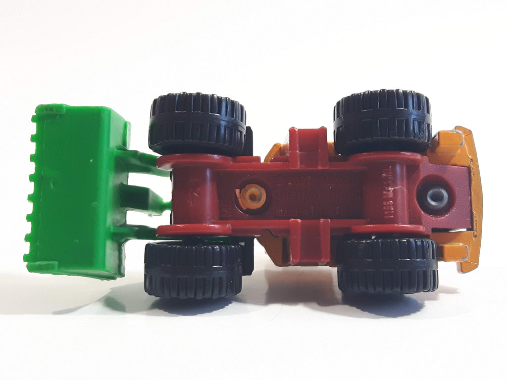 2012 Matchbox MBX Island Quarry King Dark Yellow Front End Loader Die ...